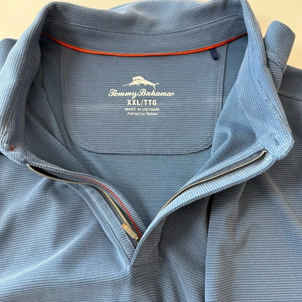 Tommy Bahama | Shirts | Tommy Bahama Classic Blue Long Sleeve Polo ...